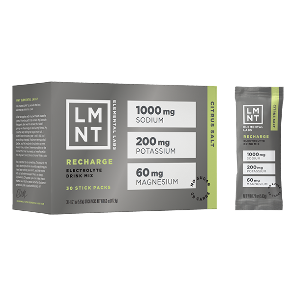 LMNT Recharge – Citrus Salt 30 Servings – Bluebird Pharmacy