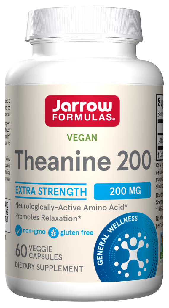 Theanine 200 60 Capsules – Bluebird Pharmacy