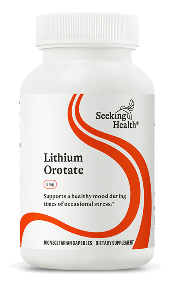 Lithium Orotate 100 Capsules – Bluebird Pharmacy